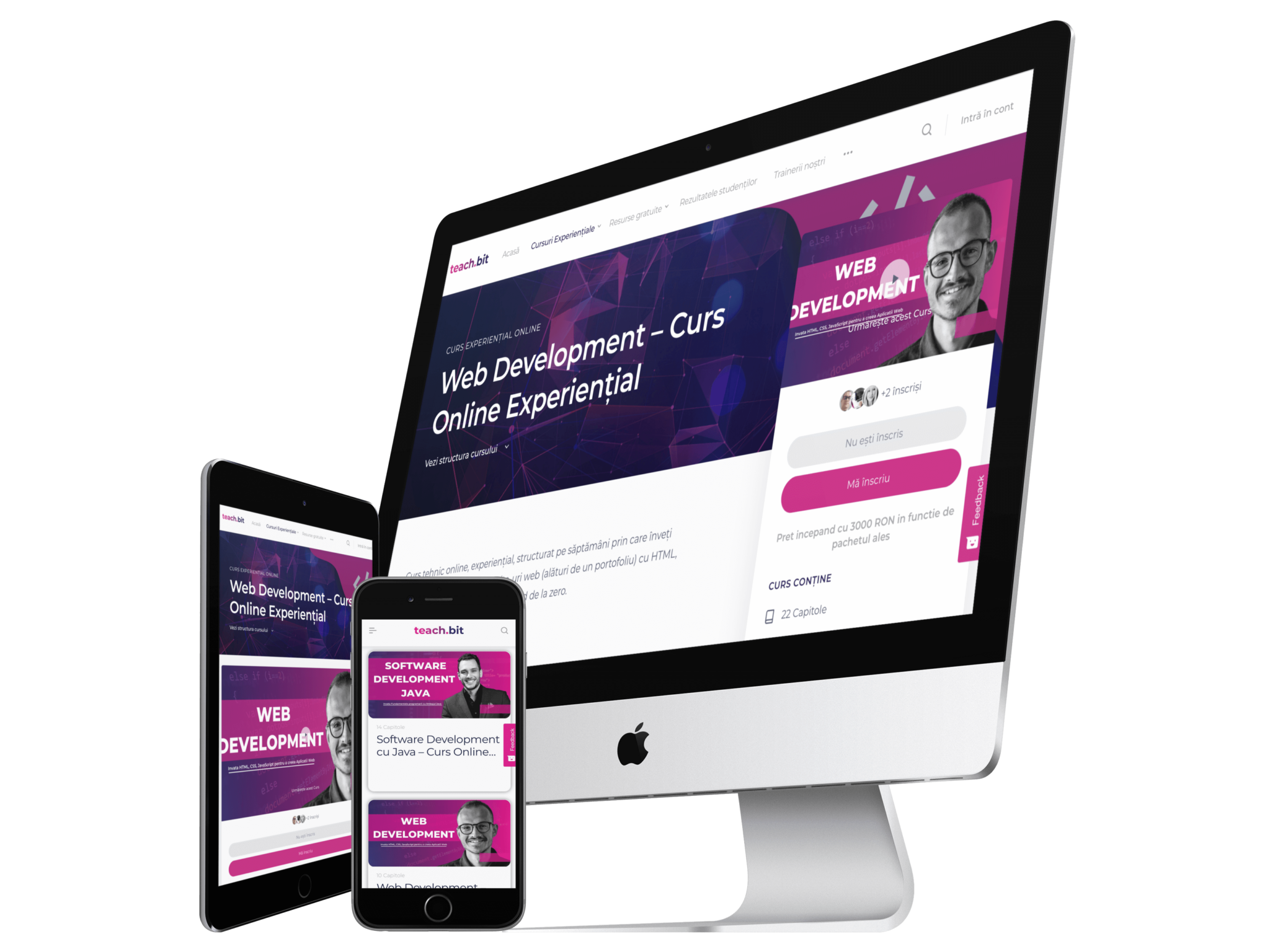 TeachBit.ro - Devino Frontend Web Developer în 12 luni