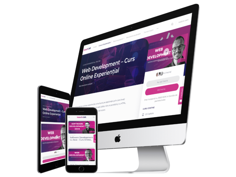TeachBit.ro - Devino Frontend Web Developer în 12 luni